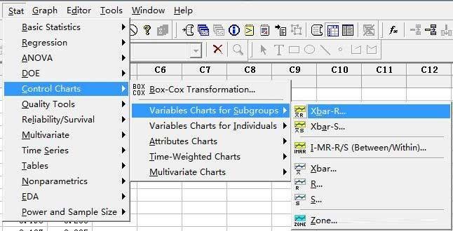 Minitab如何制作SPC控制图?Minitab快速制作SPC图表教程 - 卡饭网