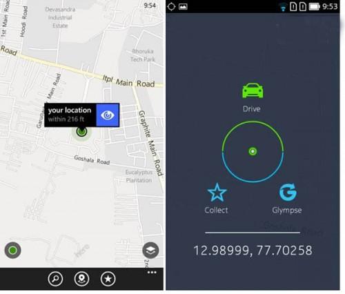 诺基亚Here地图对比:安卓版 vs WP8.1版 - 卡饭网