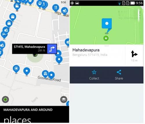 诺基亚Here地图对比:安卓版 vs WP8.1版 - 卡饭网