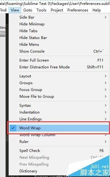 Sublime Text怎么设置文本自动换行? - 卡饭网