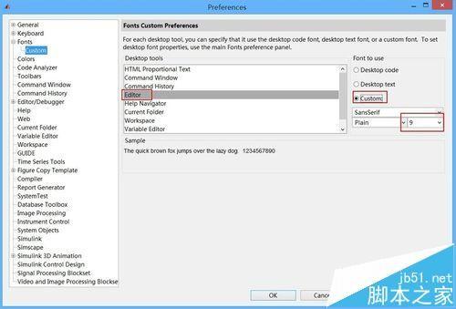 Matlab中怎么更改字体的大小? - 卡饭网
